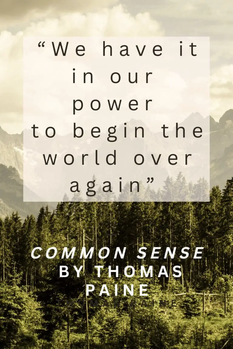 11 Classic Quotes From Common Sense By Thomas Paine
